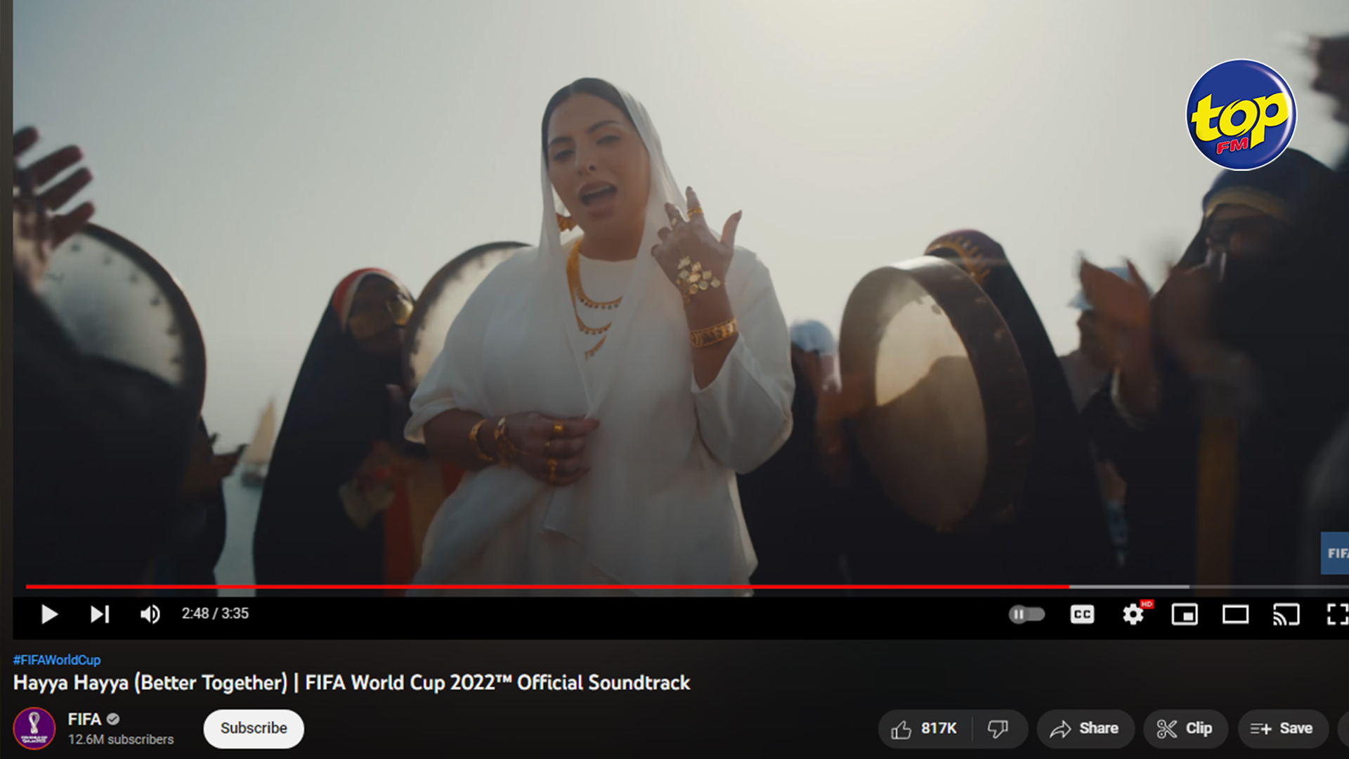 Hayya Hayya, le titre « local » du mondial 2022 au Qatar | TOP FM Mauritius