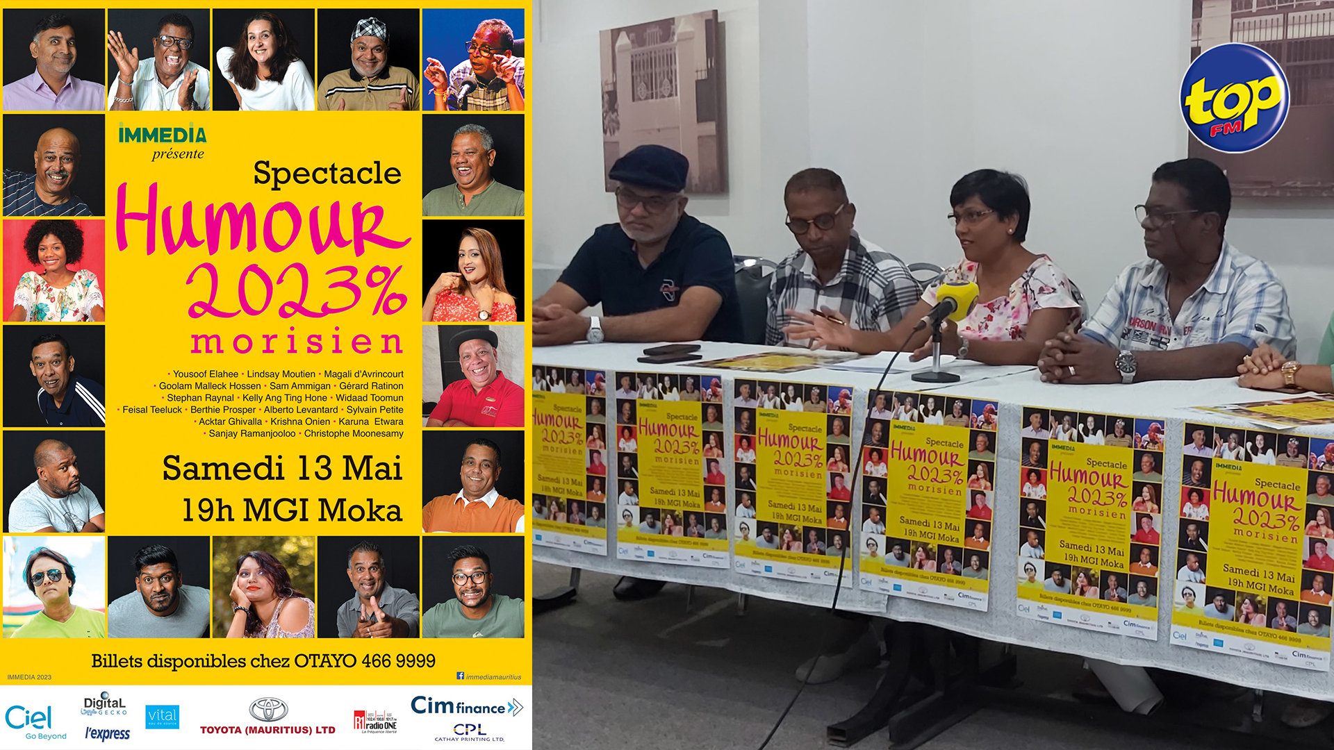 Spectacle d’humour 2023% Mauriciens : 18 humoristes seront sur scène ce ...